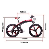 China 26 Inch Folding Light Weight Fat E Bike Green Power 21 Speed 36v 250w Top 880 for sale