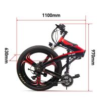 China 26 Inch Folding Light Weight Fat E Bike Green Power 21 Speed 36v 250w Top 880 for sale