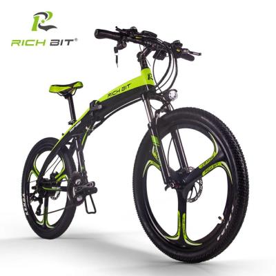 China Smart Folding Electric Bike Battery 36v 250w 9.6ah Lithium Lunar Shape Richbit Top 880 for sale