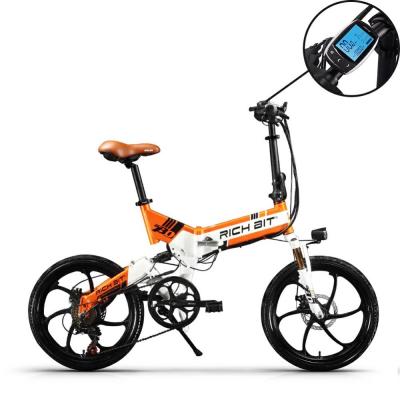 China Mtb Full Suspension Mountain Electric Bikes Built In Lithium Battery Rich Bit Electric Bicycle for sale
