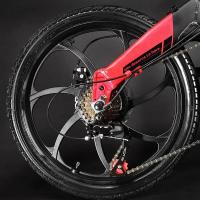 China Rich Bit Top-730 Folding Mountain Electric Bikes For Adults Teenager Sport 48v 9.6Ah 35kmh for sale