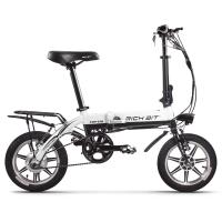 China Green Power Electric Folding Bike Lithium Hidden Battery Rich Bit Top-618 for sale