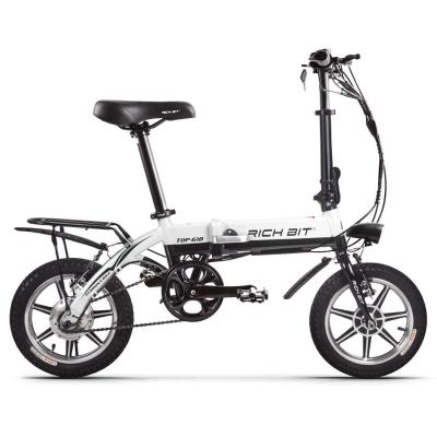 China Green Power Electric Folding Bike Lithium Hidden Battery Rich Bit Top-618 for sale