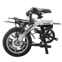 China Aluminum Ladies Folding Women Electric Bikes 250w Mechanical C Brake Rich Bit 618 for sale
