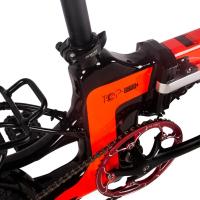 China Rich Bit Top 619 E Bike Folding Mini Electric Bike 250w 10Ah Integrated Frame for sale