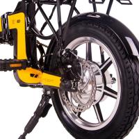 China 14 Inch E Bike Folding Electric Bike 14x2.125 Tire Aluminum Fork for sale