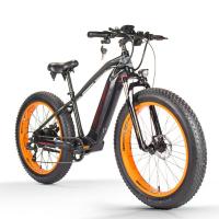 China Ebike 26 Inch Fat Tire Ebike Full Suspension Hidden Frame Battery Tyre 1000w 48v for sale