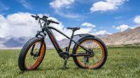 China US STOCK 26 Electric Fat Tire Ebikes For Hunting Commuter Mountain 1000w 48v 42kmh for sale