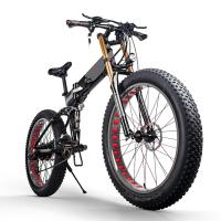 China 350w 48v 26 Inch Fat Tire Ebike Full Suspension 26 Inch Folding Ebike for sale