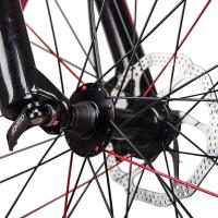 China 26 Inch Folding Fat Tire Mountain Ebike Huge Tires Full Suspension 350w 48v for sale