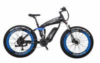 China 26 Inch Folding Fat Tire Electric Bike 350w 48v Full Suspension Foldable CYSUM E8 for sale