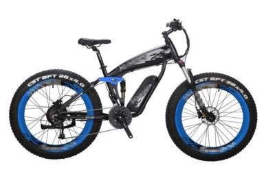 China Lightest Full Suspension Ebike Mountain Bike 26 Inch 350W Downtube Lithium Battery 48v for sale
