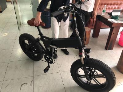 China Commuter Full Suspension Folding Ebike Full Sus E Mtb 20 X 4.0 48v 500w 13Ah RICH BIT 014 for sale