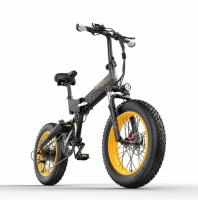China Folding Full Suspension Fat Tyre Electric Bicycle 20inch 1000w 48v X3000 for sale