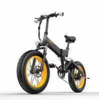 China 20 Inch Fat Tire Folding Electric Bike X3000 48v 1000w 14.5Ah LG Battery Cells Full Suspension for sale