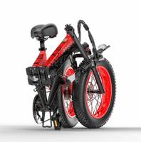 China Folding Full Suspension Fat Tyre Electric Bicycle 20inch 1000w 48v X3000 for sale