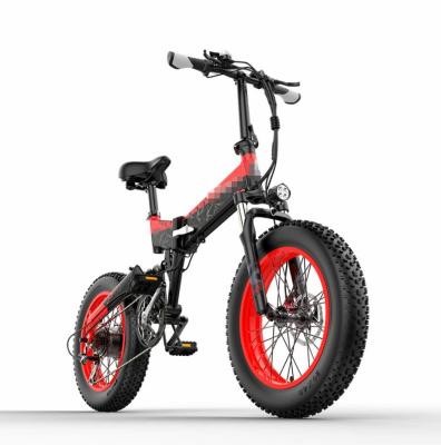 China 20 Inch Fat Tire Beach Cruiser Ebike X3000 48v 1000w 14.5Ah LG Battery Cells for sale