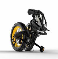 China 20 Inch Fat Tire Folding Electric Bike X3000 48v 1000w 14.5Ah LG Battery Cells Full Suspension for sale