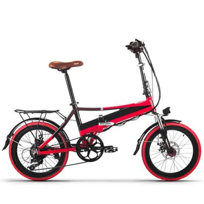 China Rich Bit Top 700 Folding Sport Electric Bike 48v 250w 8ah 20inch for sale