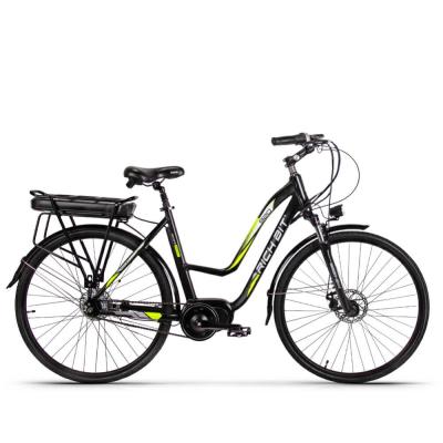 China Lightweight Women'S Step Through Electric Bike Mid Motor Bafang 8 Fun 48v 8Ah 700C for sale