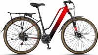 China Ladies Lightweight Step Through Ebikes For Seniors High Carbon Steel 36v 350w 10Ah for sale
