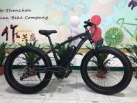 China Lightest Mid Drive Ebike Commuter 26 Inch Fat Tire Central Motor 48v 250w 13Ah for sale
