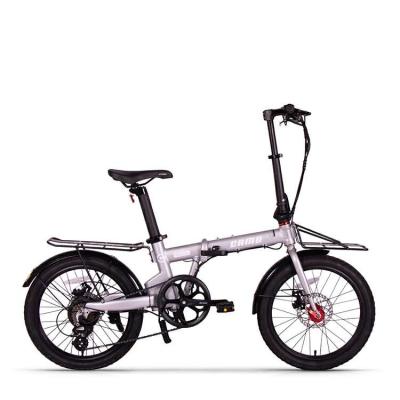 China 20 Inch Electric Folding Bike 250w 48v Hidden Seat Post Lithium Battery RICH BIT 760 for sale