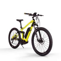 China Fat Tire Ebike Mid Drive Full Suspension Bike 27.5