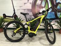 China Fat Tire Ebike Mid Drive Full Suspension Bike 27.5