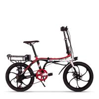 China 20 Inch Ebike 48v Electric Folding Bicycle 250w Rear Carrier Big Battery RICHBIT R900 for sale