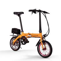 China 12 Inch Folding Electric Bike Lightest Battery 36v 250w Bicycles RICHBIT Teresa for sale