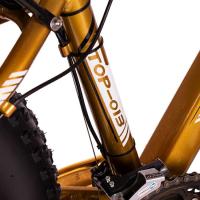 China 1000w Fat Tire Electric Bike Carrier Rear 17Ah Aluminum Frame Hardtail for sale