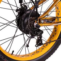 China hardtail mountain e bike fat tire 1000w Rear Carrier Style Lithium Battery 17Ah for sale