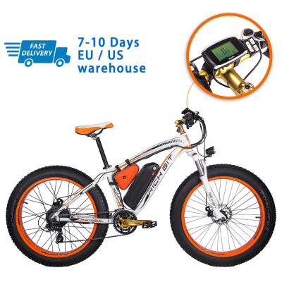China US EU STOCK Top-012 Rich Bit Ebike Fat Tire 1000w 48v-17ah Motor Brushless for sale