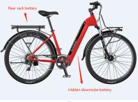 China Women Elder Man Shopping City Cheap ML9 Commuter Electric Bike Aluminum double two Batteries Ebike 20Ah 150km Long range for sale