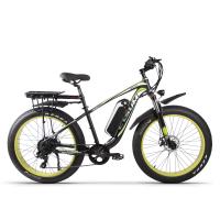 China Mens Mountain Electric Bikes Lightweight Fat 48V 1000w 17AH 26