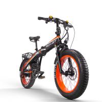 China 500W 20 Inch Fat Tire Ebike Foldable For Adults RICH BIT TOP-016 for sale