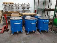 China 200L High Speed Basket Grinding Mill Machine 15kW Motor 0-900 RPM for Paint Pigment Dispersion for sale