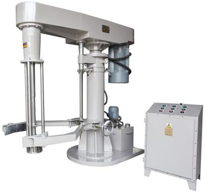 China 4kW-37kW Hydraulic Lifting High Shear Emulsifier Homogenizer with 900-1200mm Stroke for Chemical Processing for sale