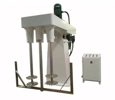 China Custom Three-Shaft High-Low Speed Mixer for High Viscosity Products with SS304 Construction and Explosion-Proof Design for sale