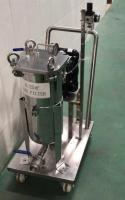 China Industrial Mobile Bag Filter Machine for Coatings 0.25m² Filter Area with 6kg/cm² Pressure and 120°C Temperature Rating for sale