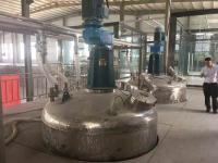 China Fixed Platform Coating Production Line with 1000L-5000L Paint Mixing Vessels - Custom Industrial Mixing Tanks for sale