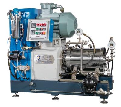 China LTD-N Series 30L Horizontal Bead Mill with 45Kw Motor for Nano Grinding 50nm-1μm Particle Size for sale