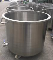 China 100L to 2000L Capacity 304 Stainless Steel Mixing Tank with 2
