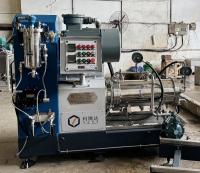 China 30L Horizontal Sand Mill Bead Mill with 30kW Motor for Paint and Coating Production 100-700L/h Capacity for sale