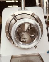 China 6L Horizontal Pin Type Bead Mill with 15Kw Motor for Super-Fine Grinding 10-2μm Fineness for sale