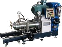 China 50L Capacity Pin Type Horizontal Sand Mill SS304 with 45Kw Motor for Super Fine Grinding for sale