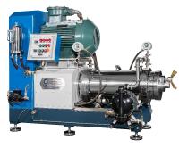 China 50L Capacity Pin Type Horizontal Sand Mill SS304 with 45Kw Motor for Super Fine Grinding for sale