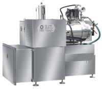 China 14L Horizontal Pin Type Sand Mill for High Viscosity Offset Printing Ink - 45Kw Motor, 40-80L/h Capacity for sale