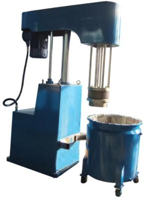 China High Speed Basket Milling Machine 100L 200L 500L Capacity with 0-3000 RPM for Paint and Ink Production for sale